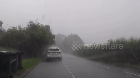 Thunderstorms break out across the UK bringing frequent lightning ...