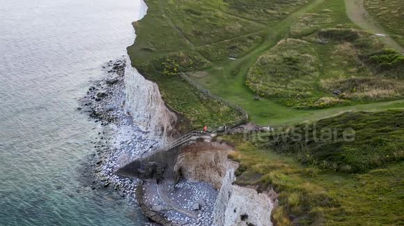 The Steps at Hope Gap giving access to the beach have become unusable ...