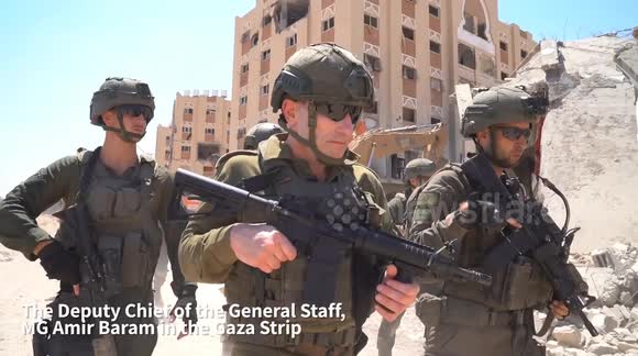 Palestine: The Deputy Chief of the General Staff, MG Amir Baram, joined ...