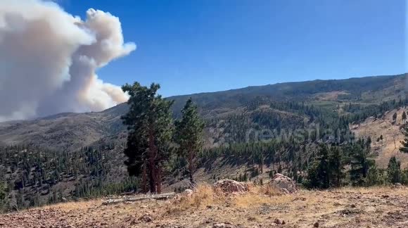 US: Davis Fire Burns South Of Reno Triggering Widespread Evacuations 7 ...
