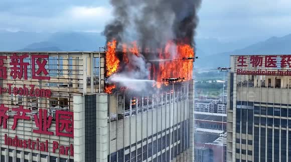 World's largest high-rise fire fighting drill in southern China - Buy ...
