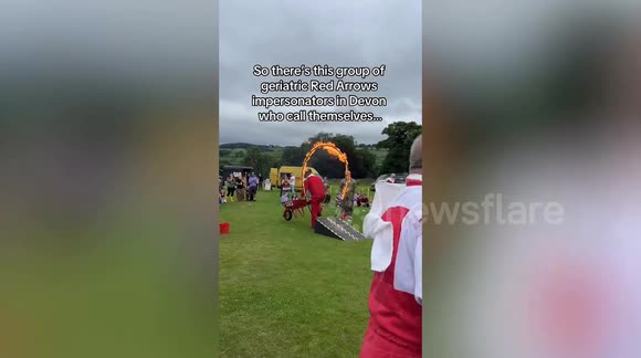 Red Barrows are off-brand Red Arrows using wheelbarrows instead of ...