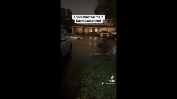 Aftermath of hurricane Francine! Flooding in the Greater New Orleans ...