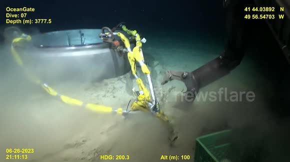 US: Chilling Footage Unveils Robot Arms Amidst Titan Submersible ...