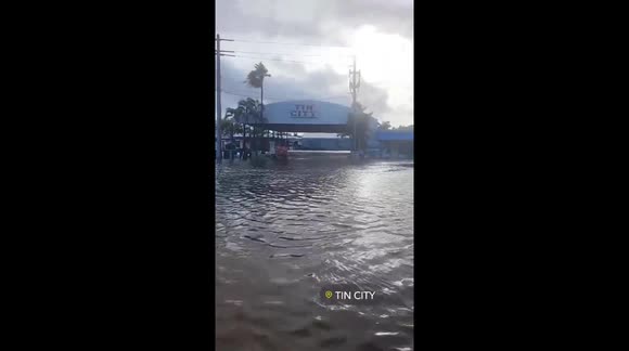 Hurricane Helene Causes Naples Bay to Crest, Flooding Downtown Naples ...