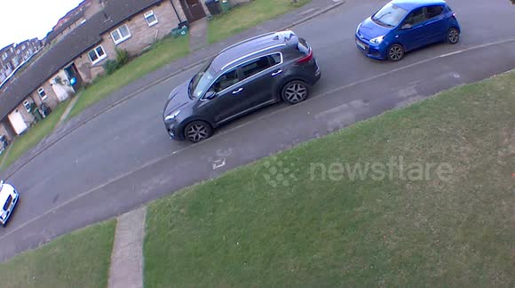 Car smashes through front of bungalow while "parallel parking" - Buy, Sell or Upload Video ...