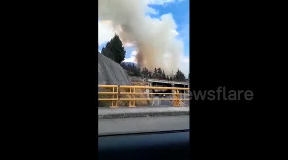 Ecuador: Massive Wildfire Erupts In Quito Prompting Evacuation, Arson ...