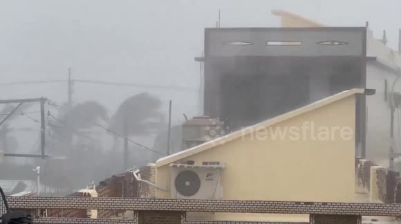 Taiwan: Typhoon Krathon Brings Gusty Winds And Heavy Rainfall Ahead Of ...