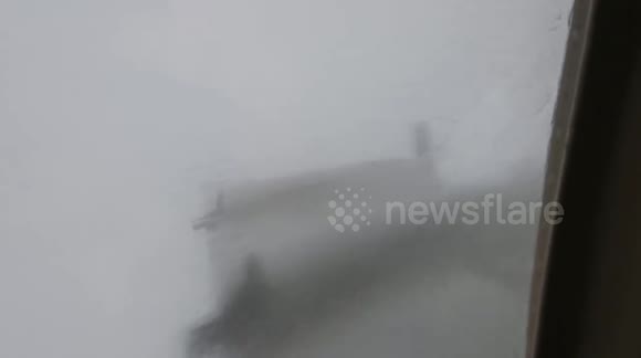 Turbulence hits storm chaser plane monitoring Hurricane Milton in ...