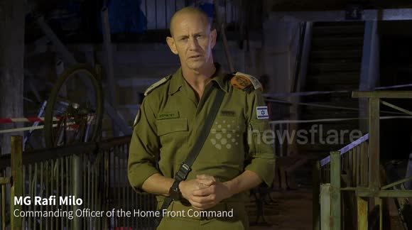 Israel: The Commanding Officer of the Home Front Command, MG Rafi Milo ...