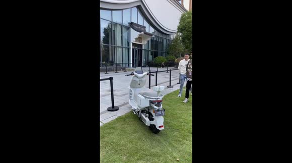 Unmanned electric motorcycle drives itself in China - Buy, Sell or ...