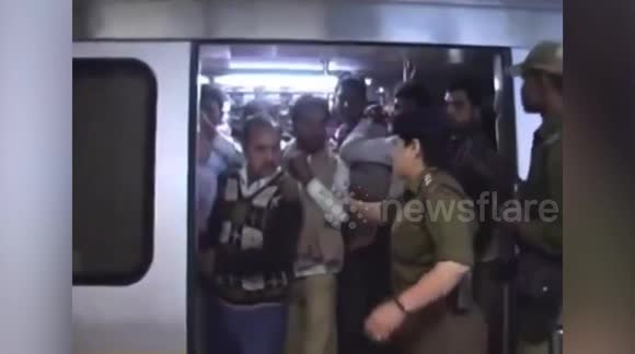 Indian police slap men caught riding in women's train coach - Buy, Sell ...