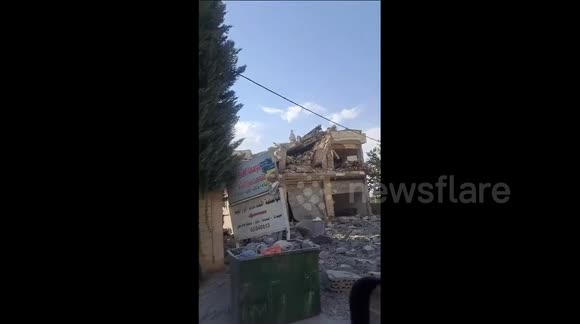 Lebanon: Israeli raid on Al-Khader town - Buy, Sell or Upload Video ...