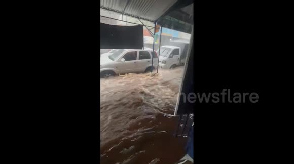 Paraguay: Intense Rainfall Inundates Streets Of Luque - Buy, Sell or ...