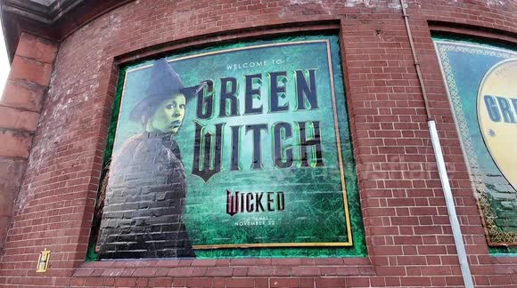 Greenwich in London becomes for a short time Green Witch in order to ...