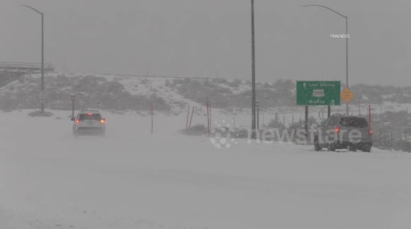 US, Bakersfield: Mammoth Lakes Hit With Heavy Snow Following Winter ...