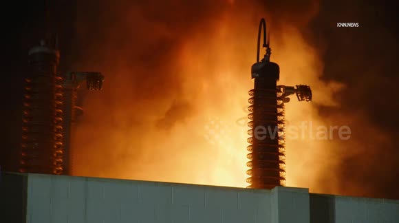 US, Los Angeles: Downtown Los Angeles Structure Fire - Buy, Sell or ...