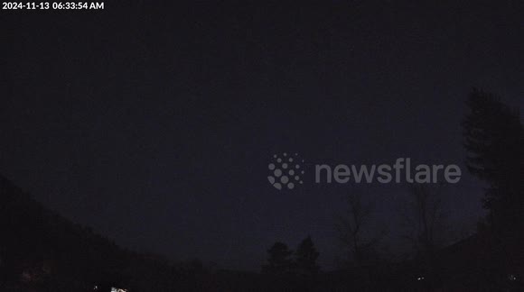 Meteor Lights Up Sky in Montana - Buy, Sell or Upload Video Content ...
