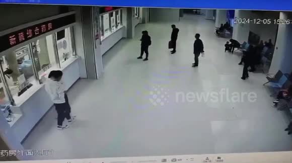 Hospital ceiling collapses injuring four visitors in China - Buy, Sell ...