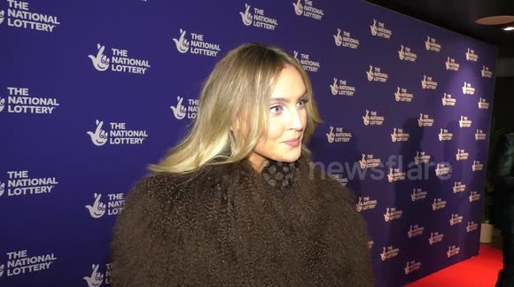 Exclusive interview with Perrie Edwards at The National Lottery's Big ...