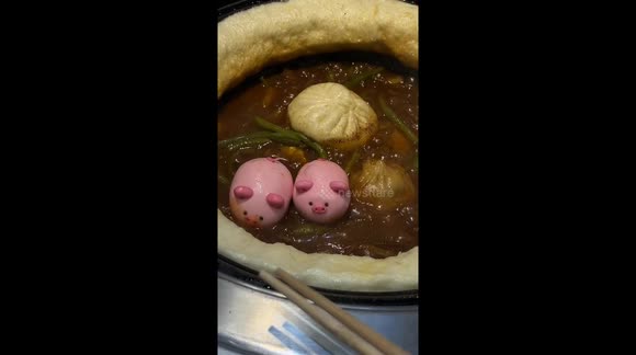 Adorable animal-shaped steamed buns featured in Chinese hotpot - Buy ...