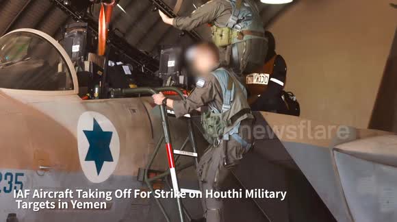 Israel: Commanding Officer of the IAF Maj. Gen. Tomer Bar gives remarks ...