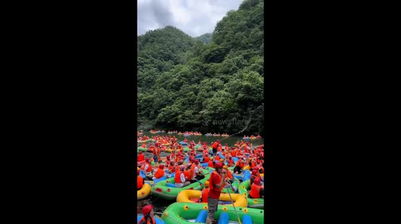 River rush: Exhilarating rafting experience in Qinling Canyon - Buy ...