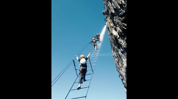Thrilling Via Ferrata at Qixing Mountain in Zhangjiajie, China - Buy ...
