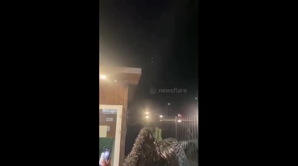 Powerful drone explosion strikes amid Ukraine's long-range attack in ...