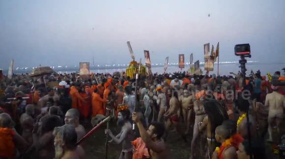 Million of devotees revered saints, religious leaders, all Akharas ...