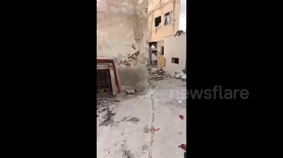 Video showing the destruction caused by the Israeli army during its ...