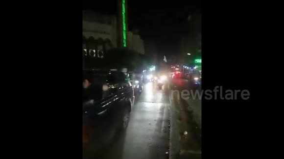 Lebanon: Festive processions on the streets of Beirut in honor of Saad ...