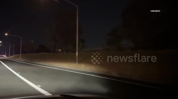 US, Los Angeles: El Monte Big Rig Pursuit Travels Wrong Way on Freeway ...