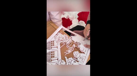 "Nezha 2" characters come to life in paper cuttings - Buy, Sell or ...