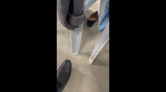 Exclusive- The sneaky shoe swap that went viral with over 5 million ...