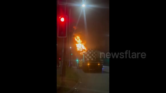 Heathrow Closure: Video Shows Fire At Hayes Substation / 1 - Buy, Sell ...