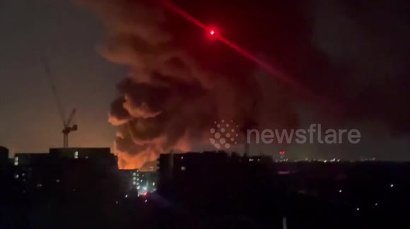 Heathrow Closure: Video Shows Fire And Smoke At Hayes Substation - Buy ...