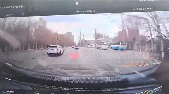 Manhole cover launched like projectile after being run over, pierces ...
