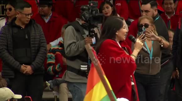Ecuador: Indigenous People Join Leftist Luisa González for Runoff Against Noboa in Ecuador - Buy ...