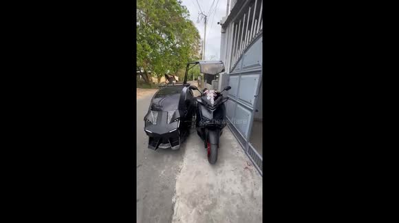 Batmobile style motorbike and side car - Buy, Sell or Upload Video ...