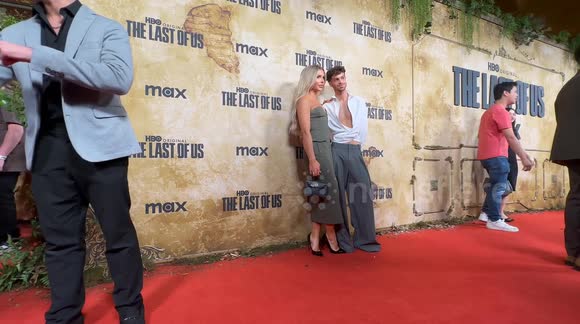 Mitch Greer arrives on the red carpet for the Australian Premiere of ...