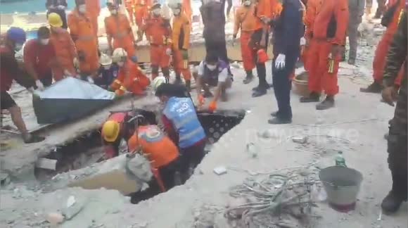 The NDRF team of India pulled out 17 dead bodies from the rubble in Myanmar - Buy, Sell or ...