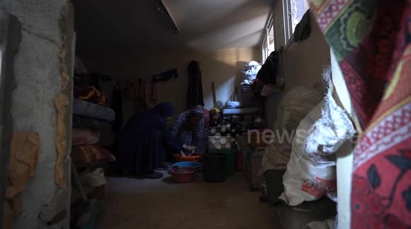 Displaced deaf Palestinian takes shelter in ruins of her former ...