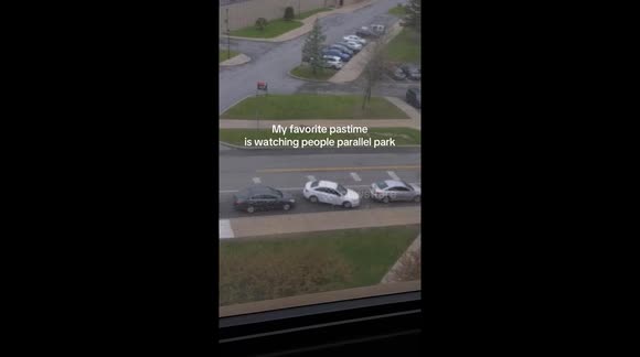 Exclusive- Hilarious parking struggle has 6 million people rooting and ...