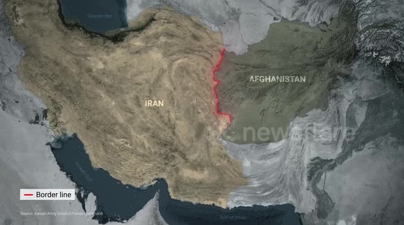 Iran: MOTION GRAPHICS - Iran plans 400 km security wall on eastern ...