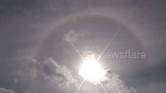Solar Halo, amazing optical phenomenon on sky - Buy, Sell or Upload ...
