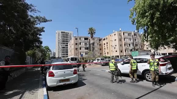 Israel: Iran's ballistic missiles hit Holon city of Israel, causing ...