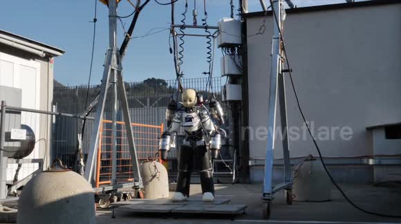 Italy: Jet Powered Humanoid Robot Takes Flight In Historic Breakthrough ...