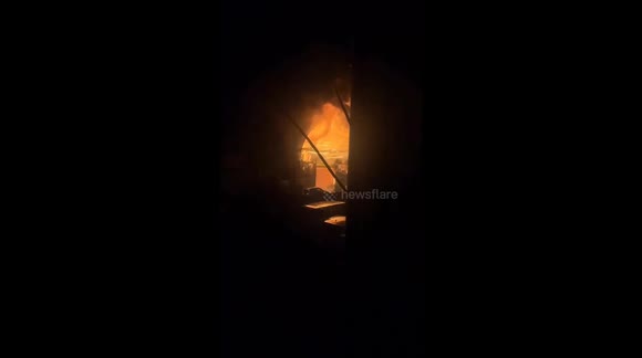 UK: Major Fire Erupts in South Harrow, Train Services Disrupted - Buy ...