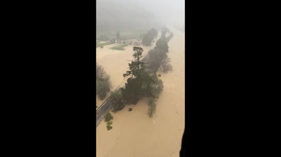 Extreme Flash Flooding with extreme weather in Nelson Marlborough, New ...